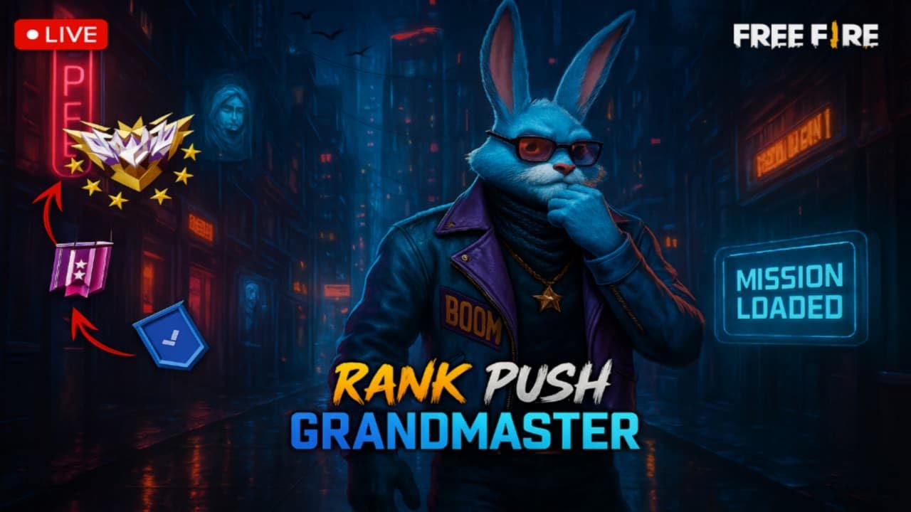 [ Live ]🔴NEW SEASON CS RANK PUSH 🔴LIVE [ CS RANK PUSH ] GRAND MASTER ...