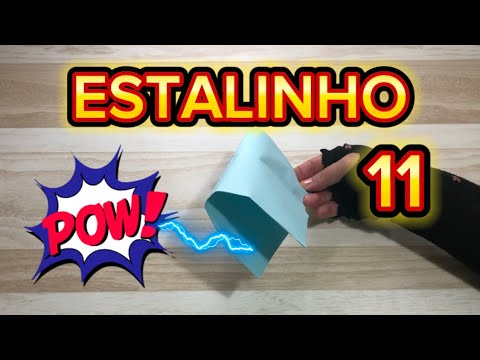 Como fazer estalinho de papel variação 11 #origamitutorial #estalo # ...