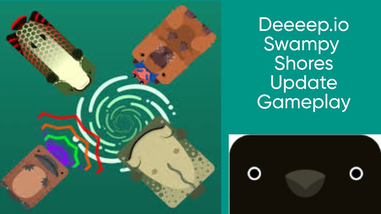 Deeeep.io Swampy Shores Update Gameplay! #deeeep.io #swampyshores # ...
