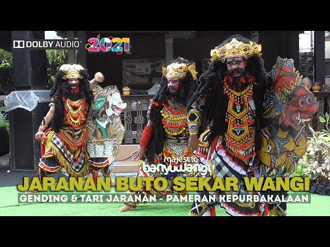 Jaranan Buto Sekar Wangi Cluring Live Pameran kepurbakalaan Banyuwangi 2021