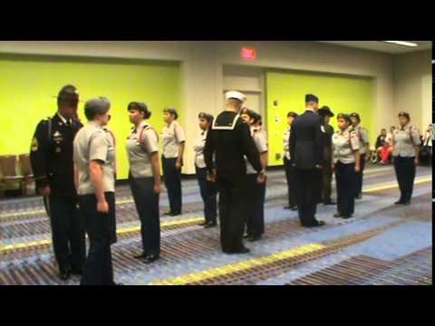North Salem HS Lady Vikings Unarmed Inspection at The Nationals May ...