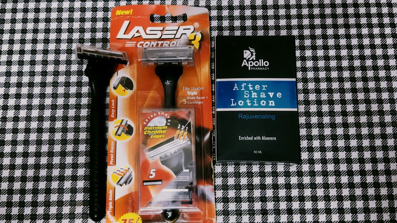 Laser 3 Control Shaving Razor Triple Blade Advanced Technology 11th Gen ...
