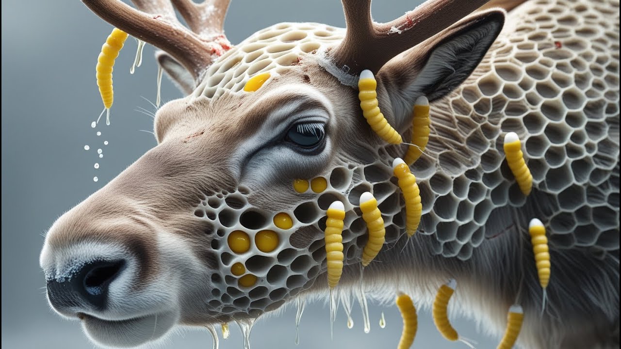 Shocking Rescue : Millions of Maggots and parasites removed by Rescue ...