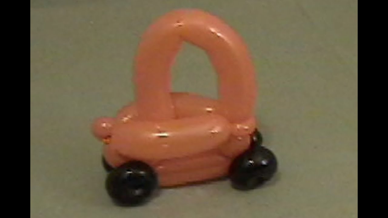 Learn how to make a quick and easy car using balloon twisting. - YouTube