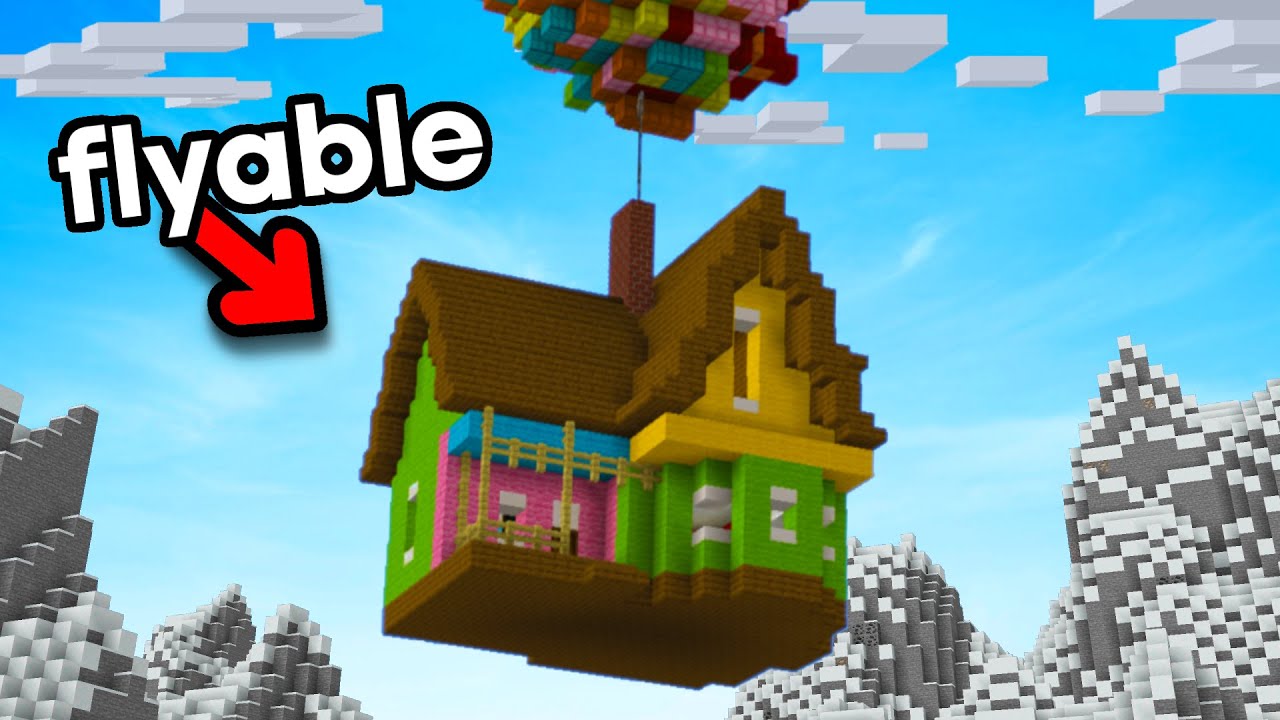 I Made a House Fly in Minecraft! - YouTube