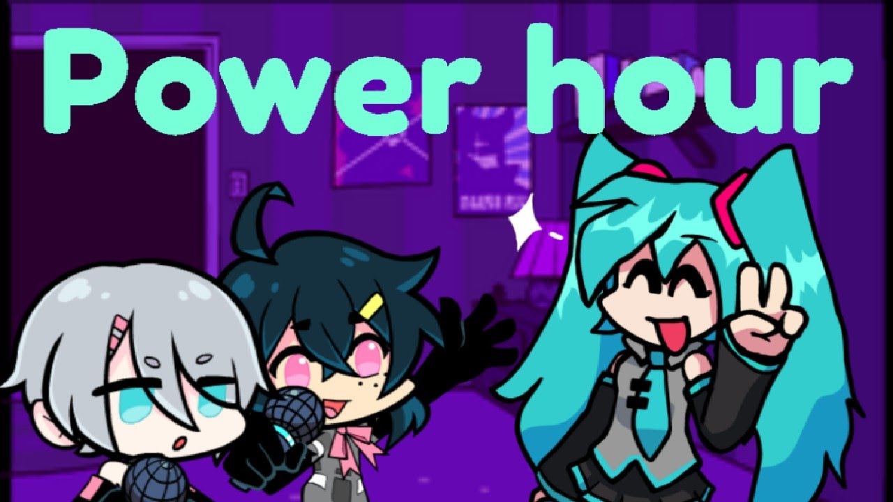 FNF Power hour but KOU, GSU and Miku sings it - YouTube