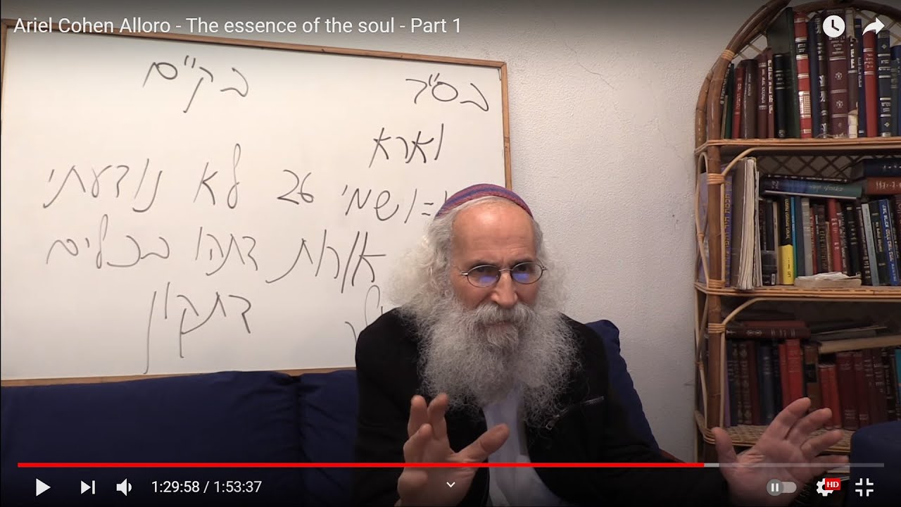 Ariel Cohen Alloro - The essence of the soul - Part 1 - YouTube