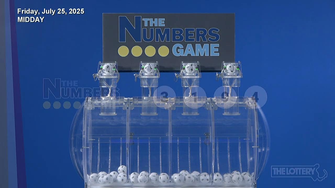 Midday Drawing: Friday, July 25, 2025 - YouTube