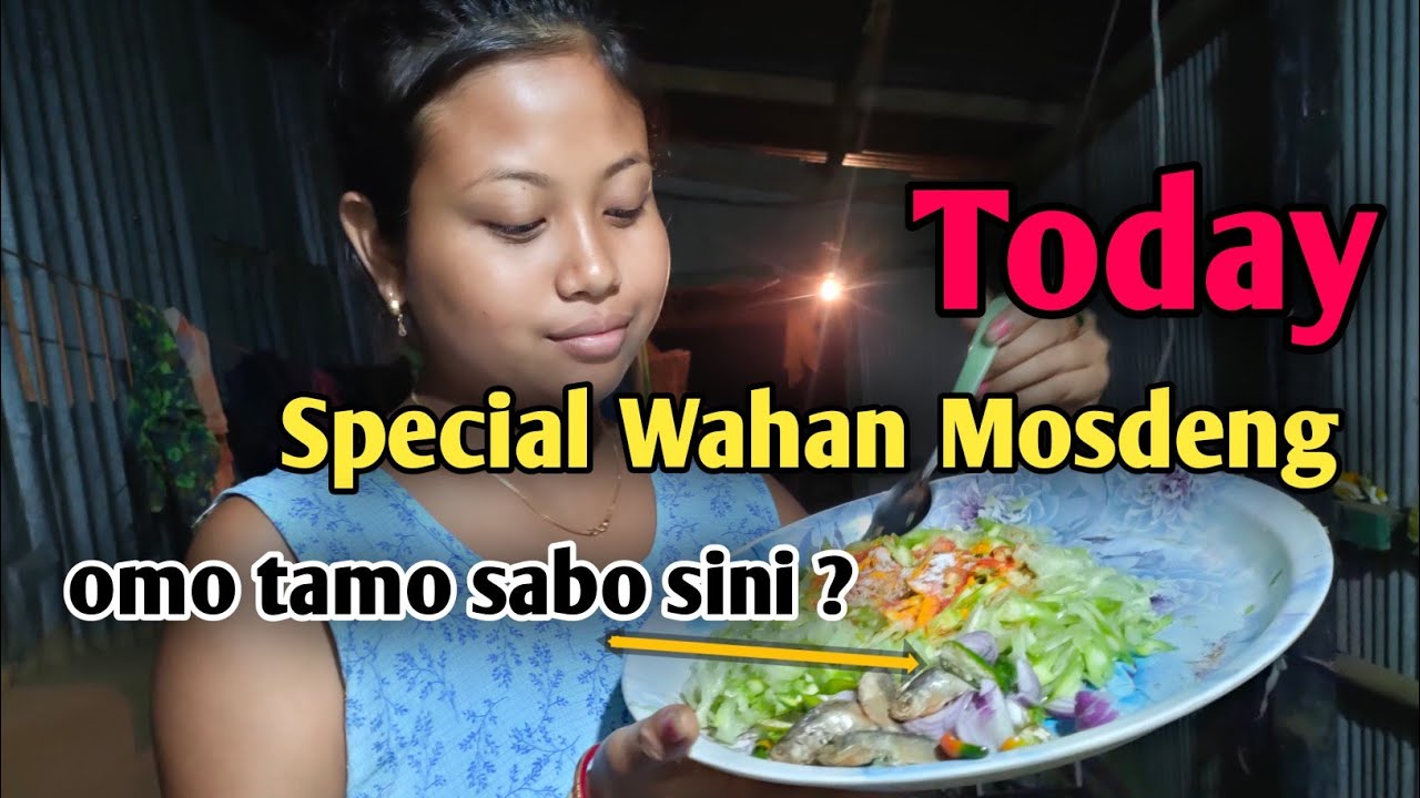 Tini Ang tamo mui songkha || Special Wahan mosdeng || Traditional curry ...