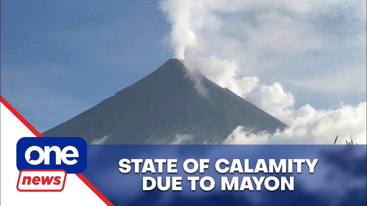 Albay under state of calamity due to Mayon unrest - YouTube