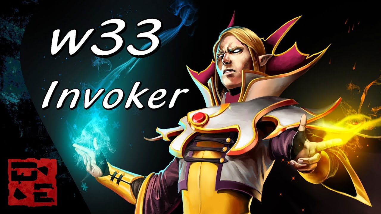 w33 Invoker - Dota 2 Full Game - YouTube