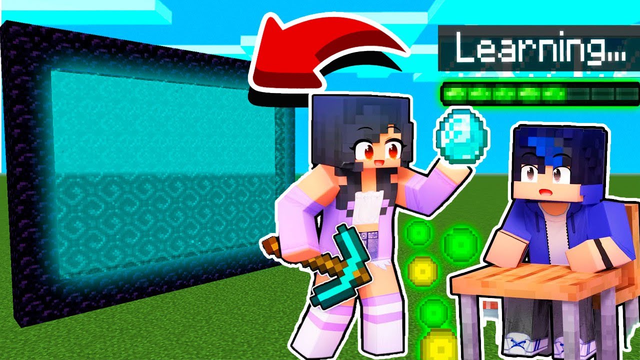 How To Make A Portal To The Aphmau Friends Become A+ STUDENTS Dimension ...