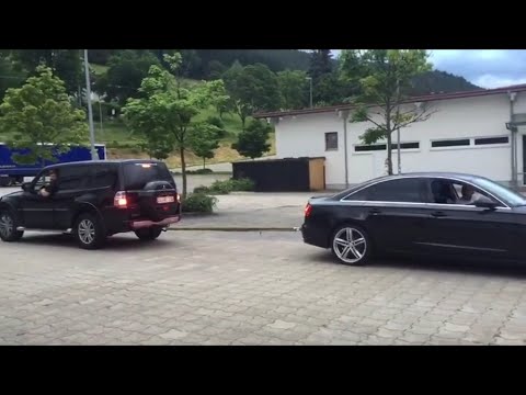 Audi VS Nissan VS Toyota VS Jeep VS Mitsubishi VS Land Rover - Tug of War