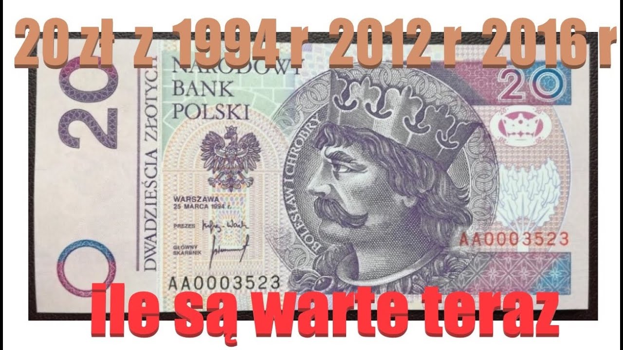 Ceny Banknot w 20 Z otych Z 1994 R 2012 R 2016 Roku Ile Jest Warte S ceny-banknot-w-20-z-otych-z-1994-r-2012-r-2016-roku-ile-jest-warte-s