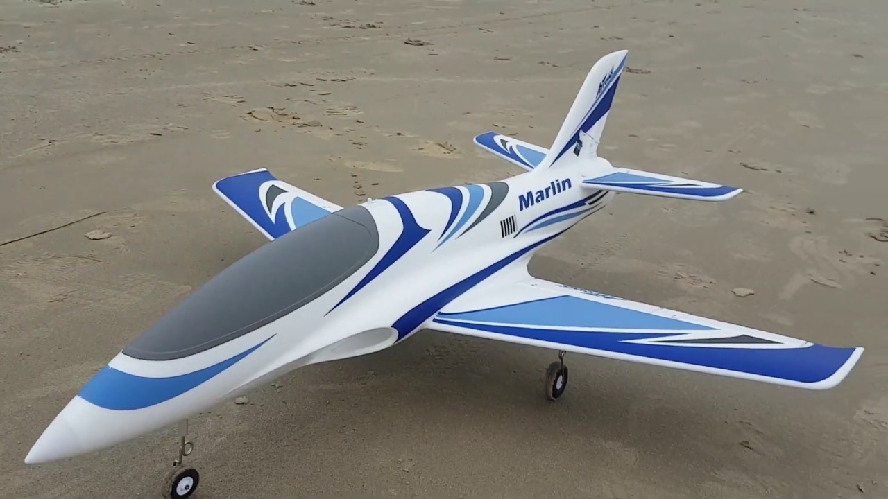 Arows RC Marlin 64mm EDF closeup - YouTube