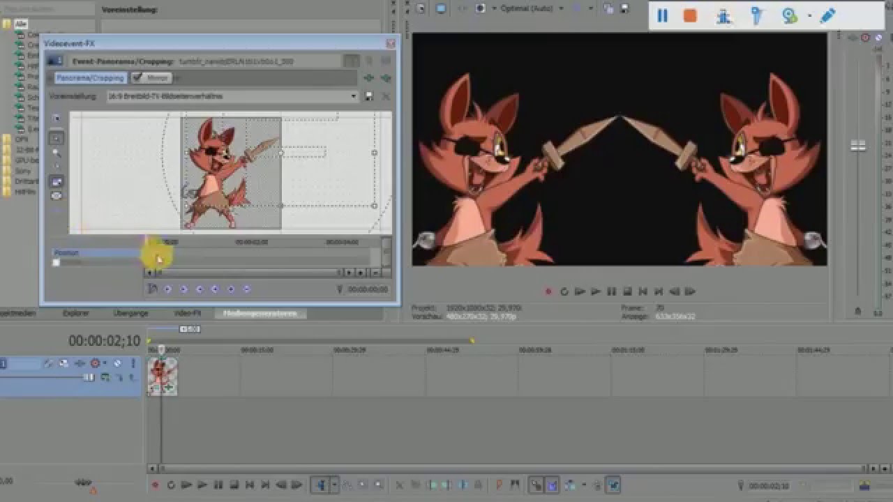 Paintball-Effect ♥ Tutorial ♥ Sony Vegas 13.0 (Basics) - YouTube