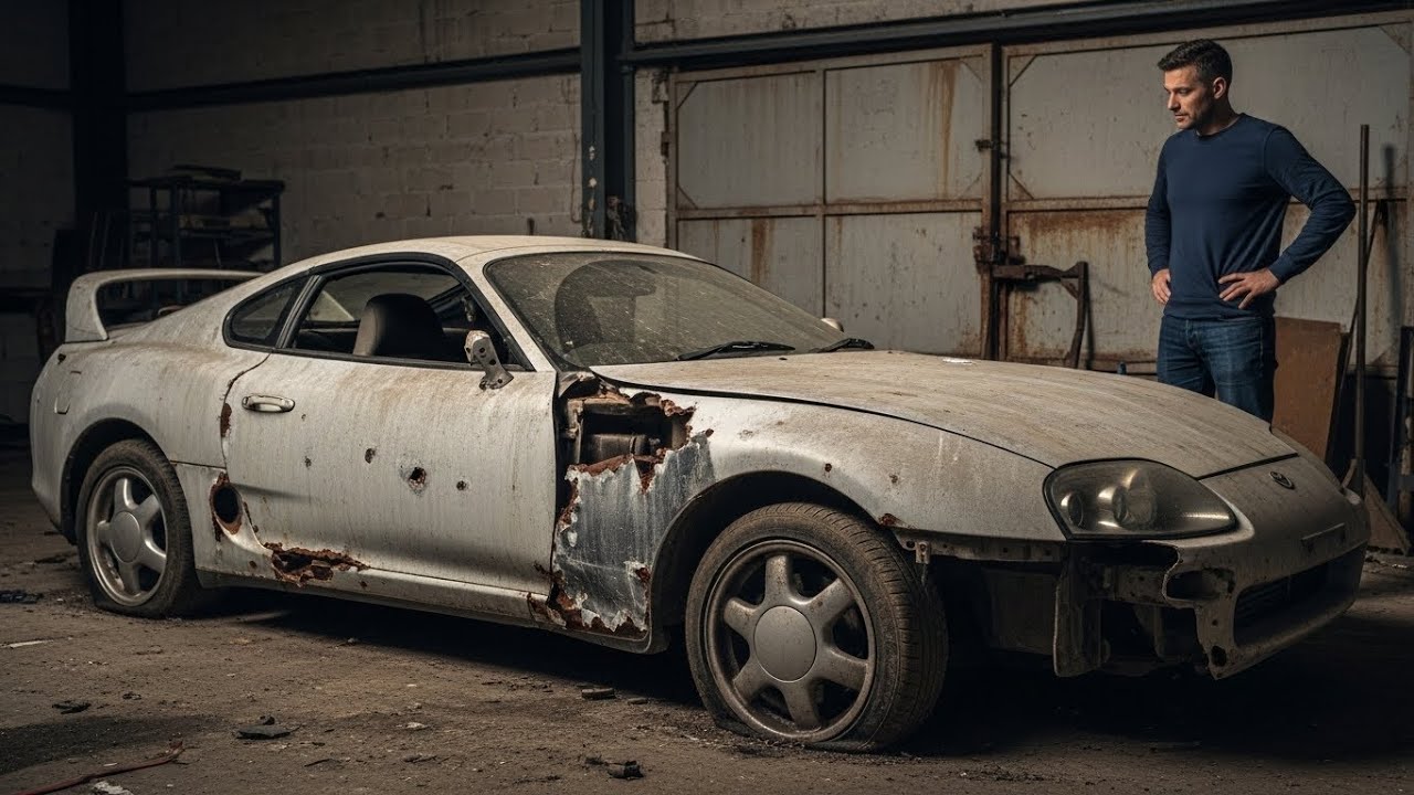 From Rust to Glory: Abandoned Toyota Supra POV Restoration - YouTube