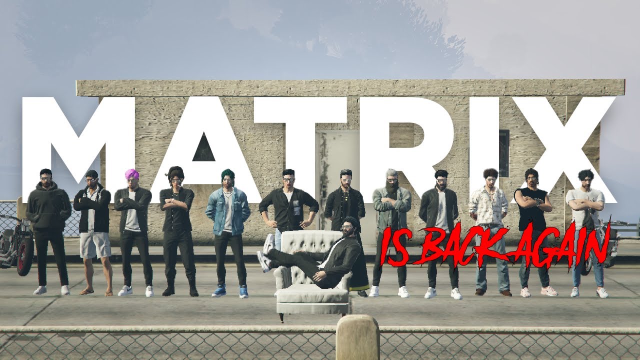 "Matrix Gang Returns in GTA 5 Cinematics! #thenkasipattanam #code # ...