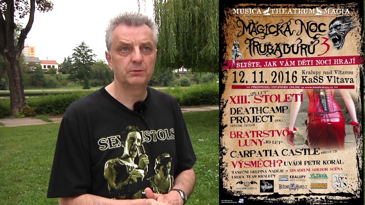 Kralupy TV: TV MIX - Petr Štěpán a kapela XIII. STOLETÍ (13. 9. 2016 ...