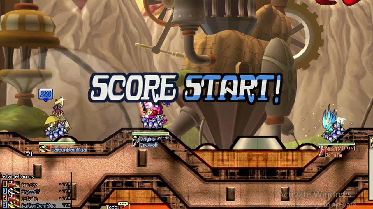 Gunbound Classic : Score 2-2 ADUKA - YouTube