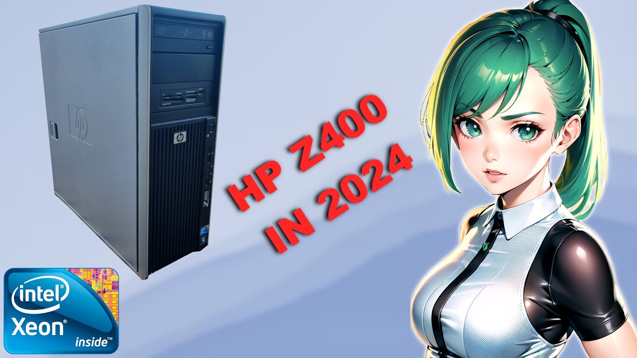 UPGRADING a DUAL CORE XEON - HP Z400 in 2024 ! [ Xeon W3540 & GTX 960 ...
