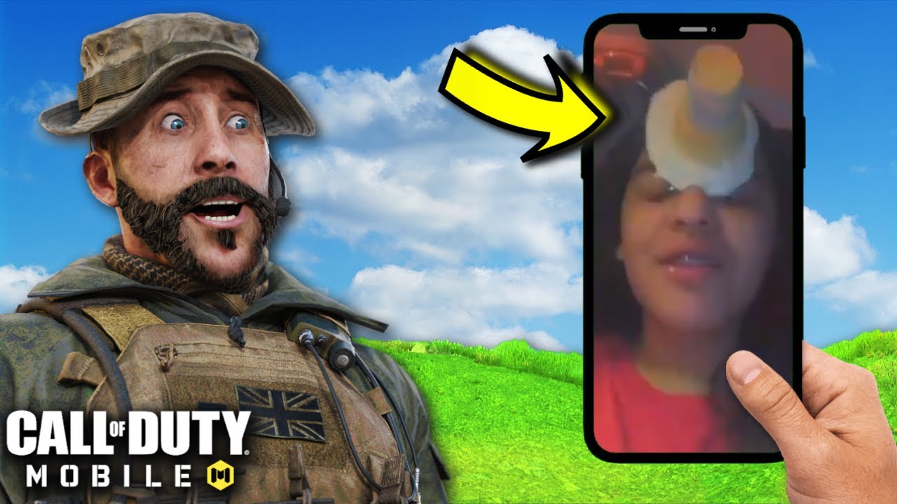 SHE DID THIS to play COD MOBILE with me... - YouTube