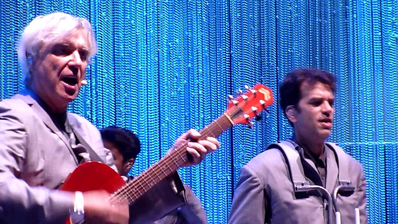 David Byrne -- BURNING DOWN THE HOUSE -- Royal Concert Hall - Glasgow ...