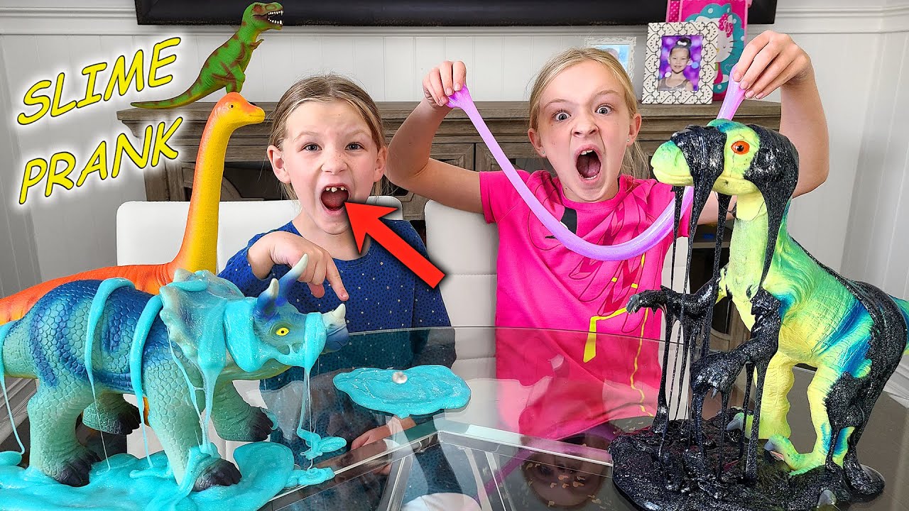 Lost Tooth in Slime Prank on my Sister!!! - YouTube