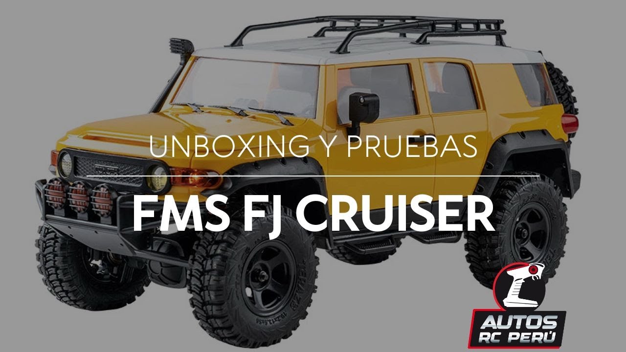 FMS FJ CRUISER UNBOXING Y PRUEBAS 😊👌 - YouTube