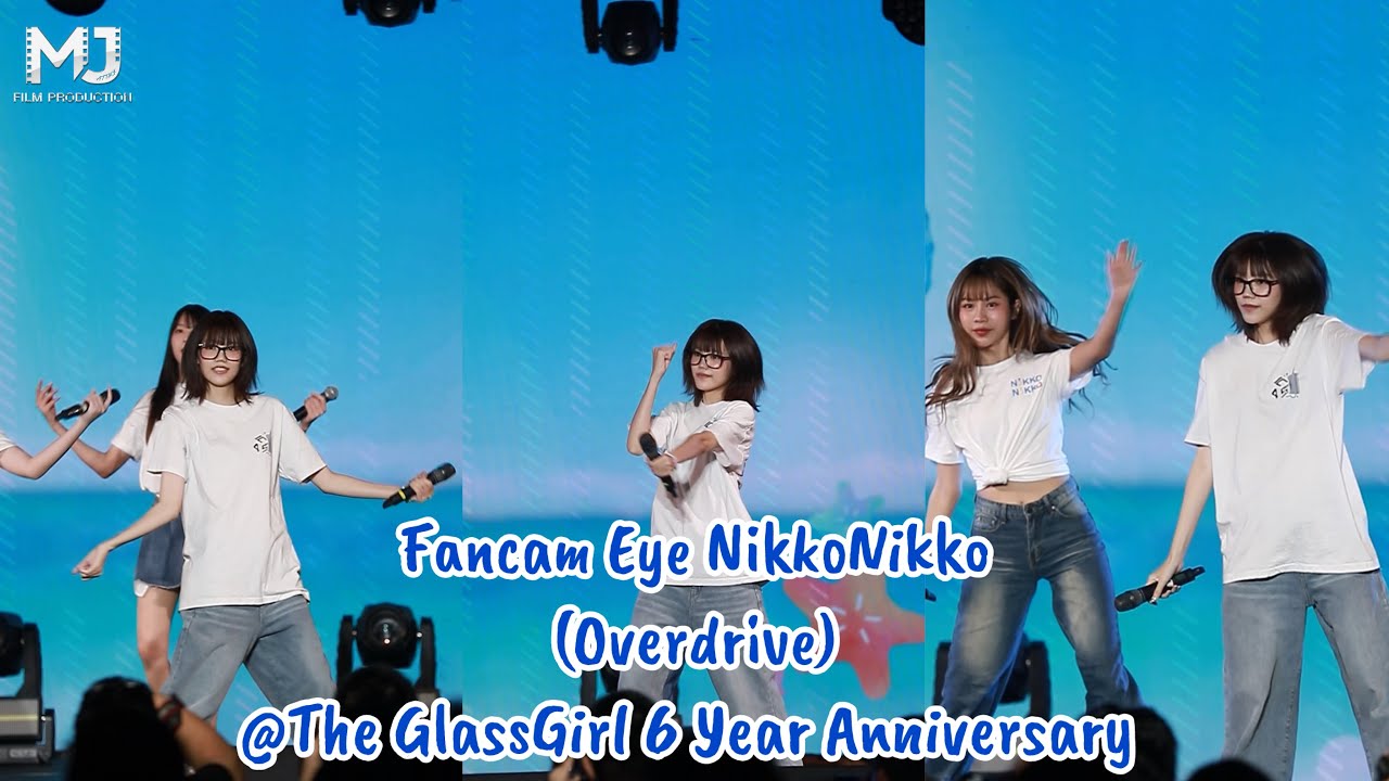 Fancam Eye NikkoNikko (OverDrive) @The Glass Girl 6 Year Anniversary 24 ...