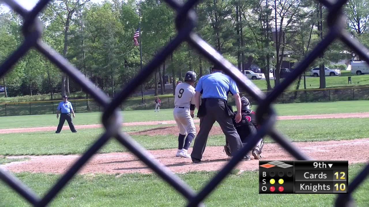 CCBC Essex Baseball vs. CCBC Catonsville - YouTube