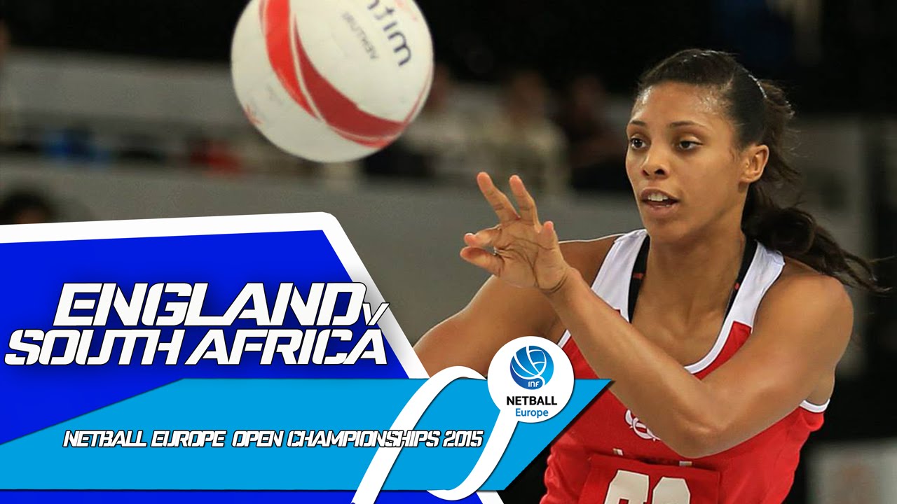 England v South Africa I Netball Europe Open Championships 2015 - YouTube