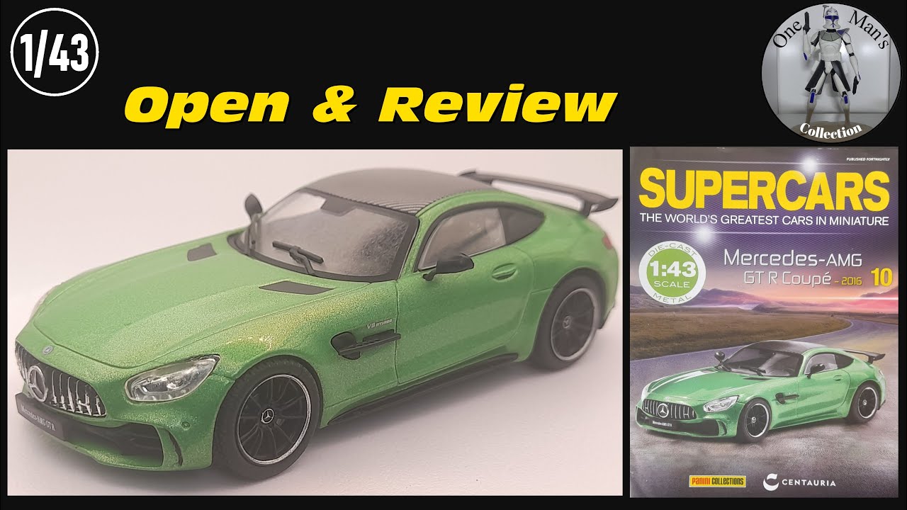 Supercars Collection #10 - Mercedes AMG GT R Coupe 2016 - Panini ...