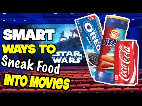 Smart Ways To Sneak Food and Candy Into The Movies To Save Money | Nextraker