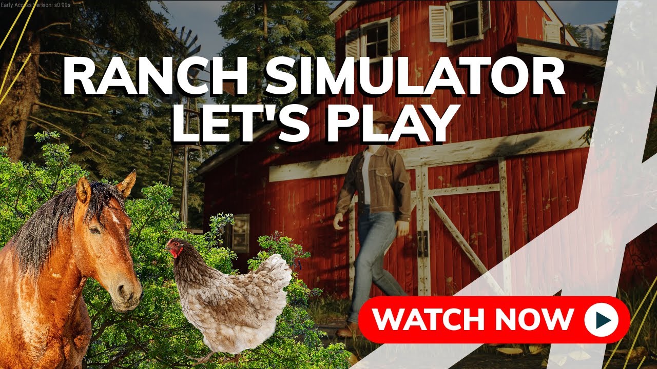 Ranch Simulator Gameplay 🐔 Lets Play Youtube