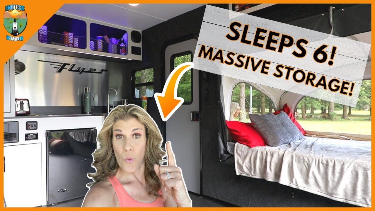 The Perfect Utility RV Under 19' -- Massive Interior Space - Sleeps 6 ...