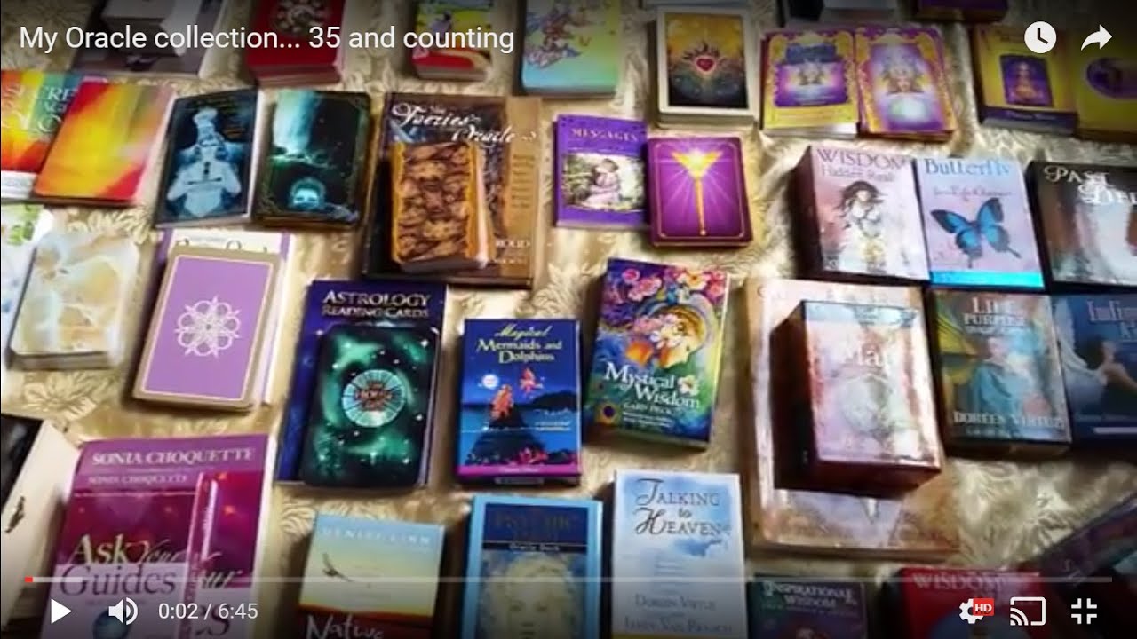 My Oracle collection... 35 and counting - YouTube