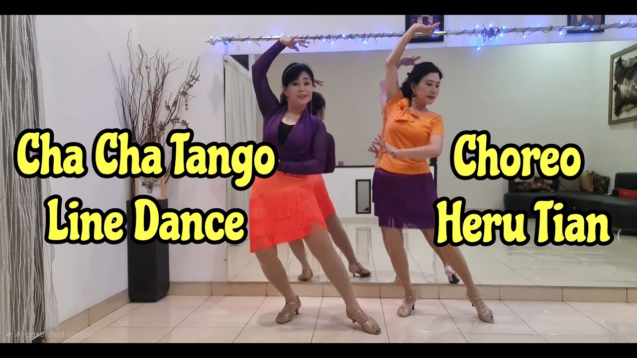 Cha Cha Tango | Improver Cha Cha | Line Dance | Yanty Astari - YouTube