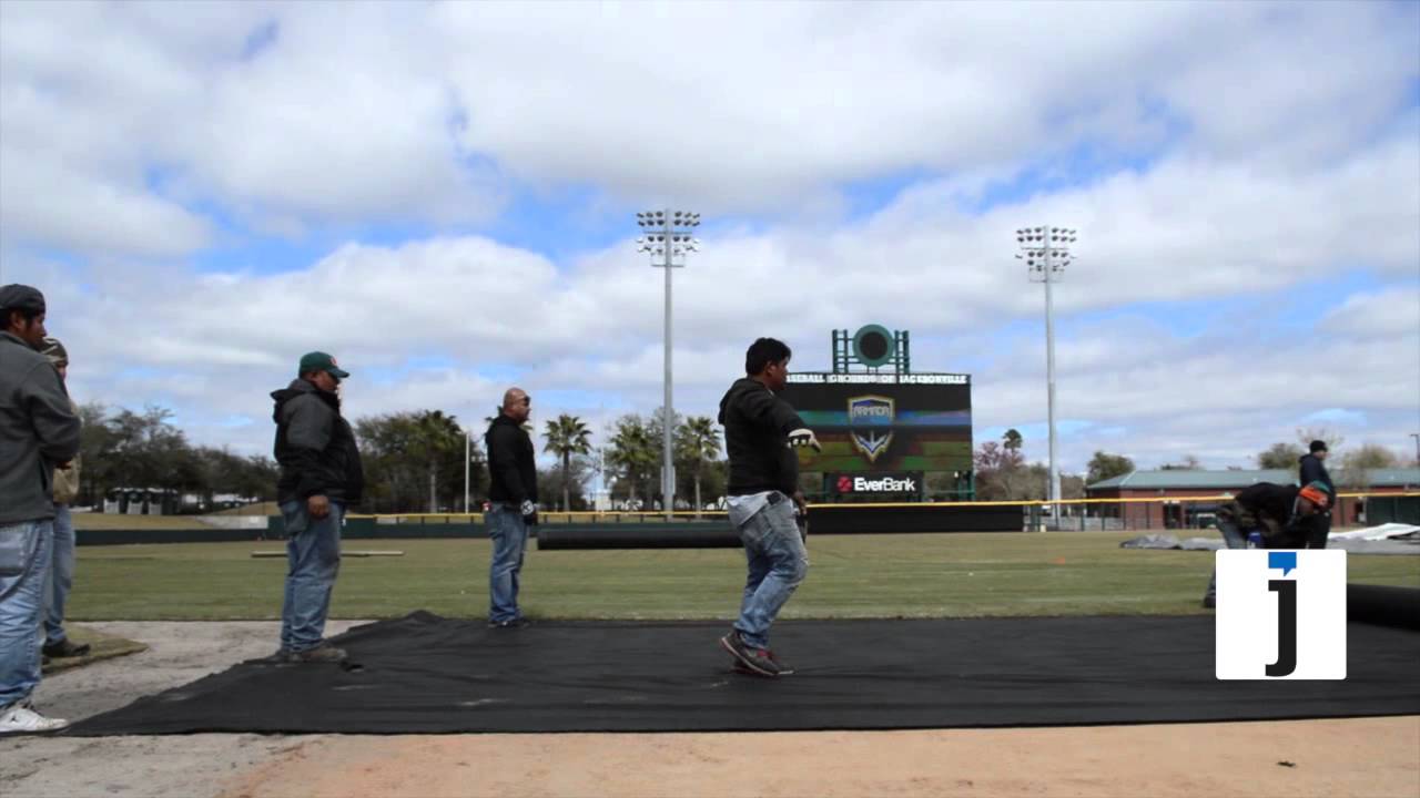 Watch: making the Armada's new Soccer Field - YouTube