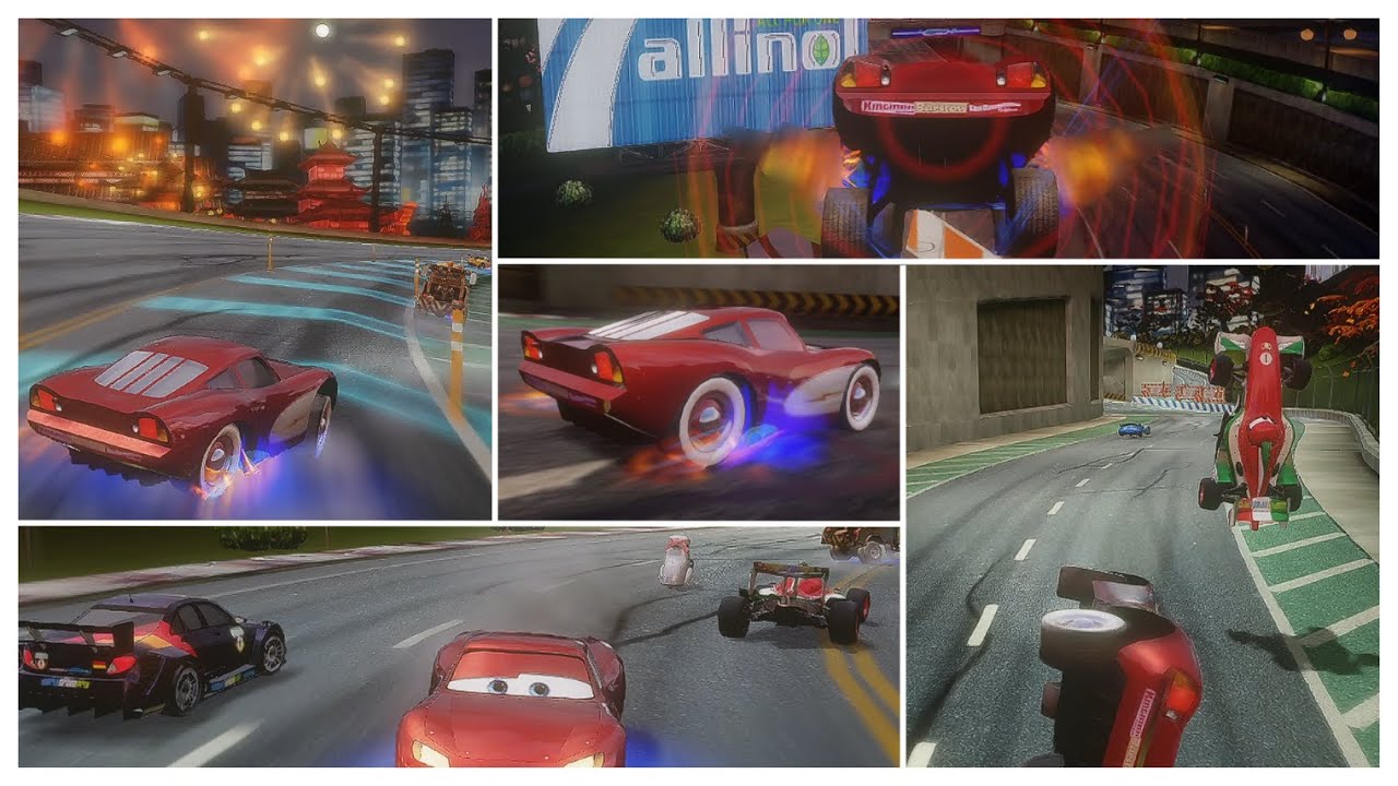 Cars 2 The Video Game | Radiator Lightning - Race Mode | Vista Run ...