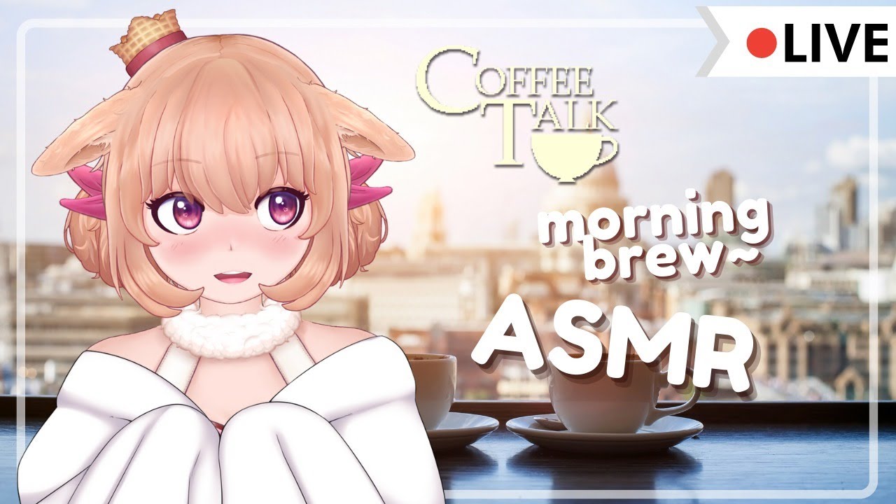 【Vtuber ASMR】Scuffed Soft Talking and Coffee Making! [Pt.4] - YouTube