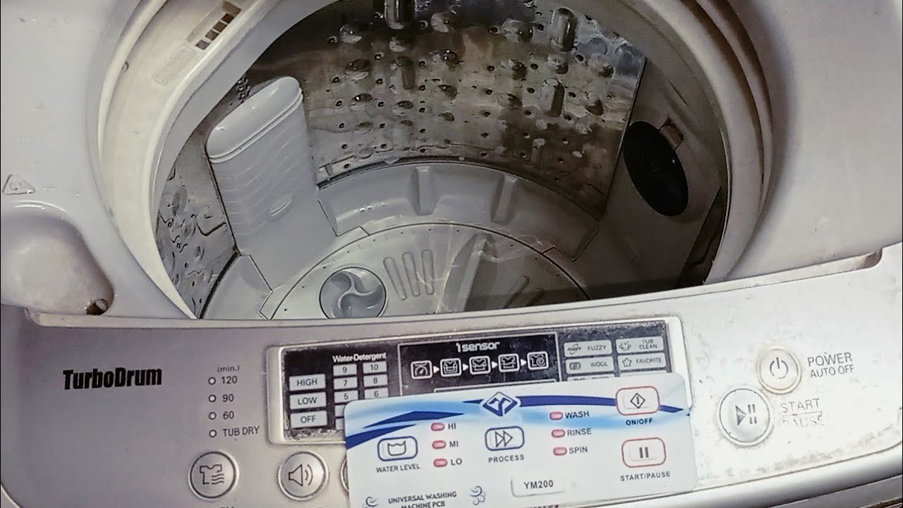 Operation and maintenance of washing machines - YouTube