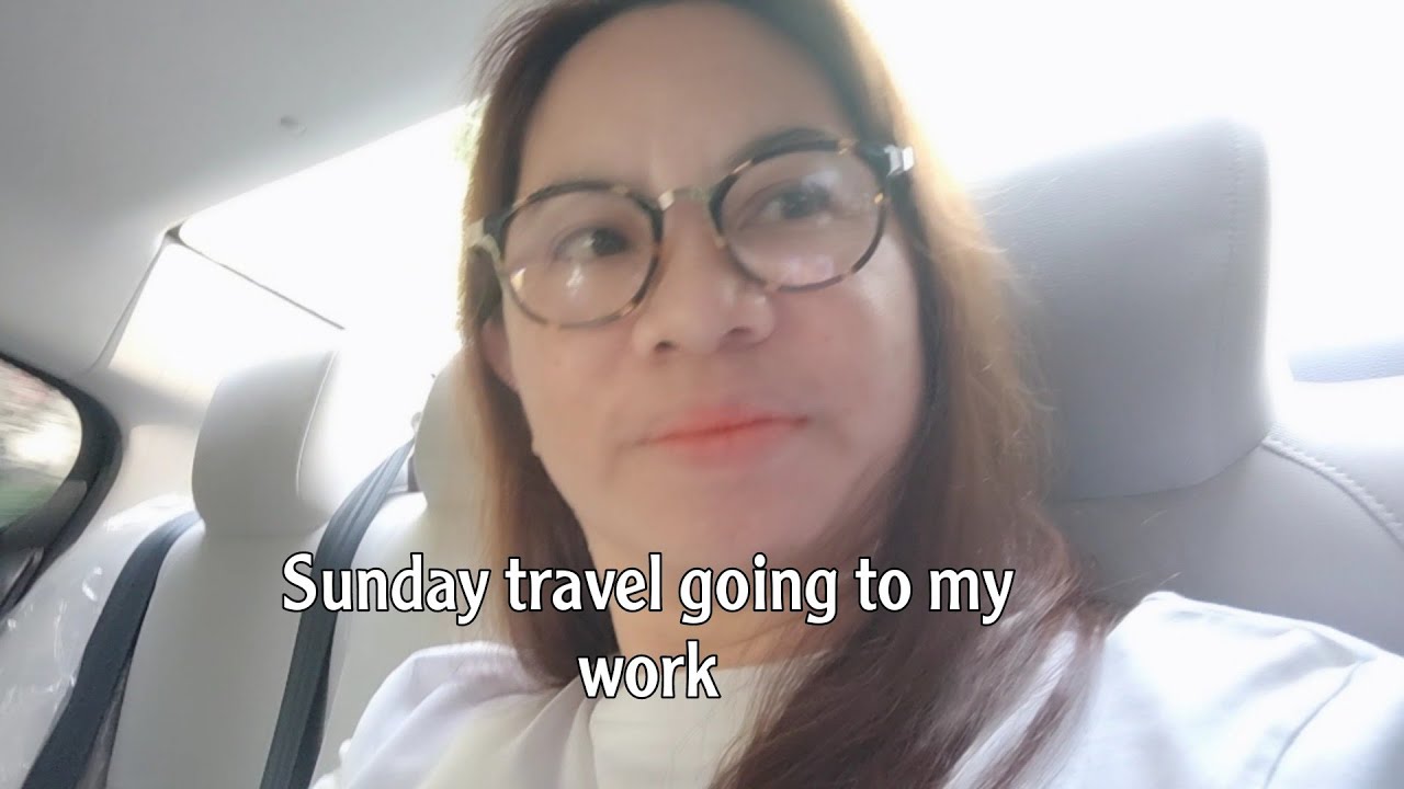 SUNDAY TRAVEL GOING TO MY WORK .. - YouTube