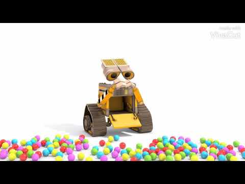 WALL E Bouncy Balls Vignette New