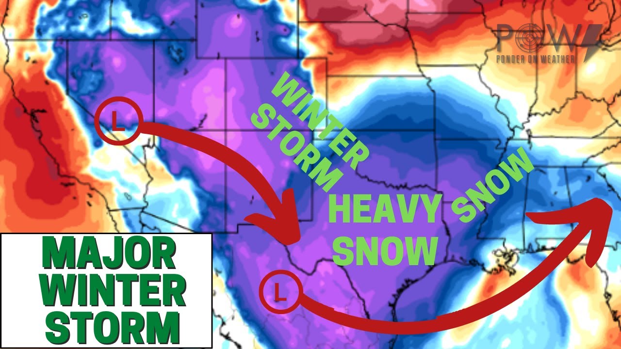 Major Winter Storm! Heavy Snow! - POW Weather Channel - YouTube