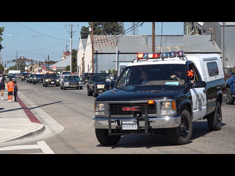 Ripon-Menlo Park Police Parade 2025! 65+ Emergency Vehicles Code 3!
