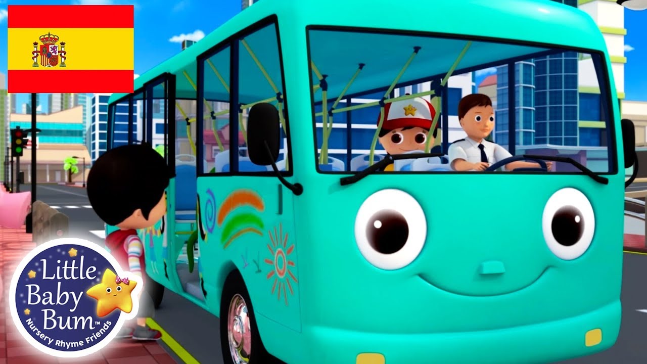 Canciones Infantiles | Las Ruedas del Autobus | Dibujos Animados ...