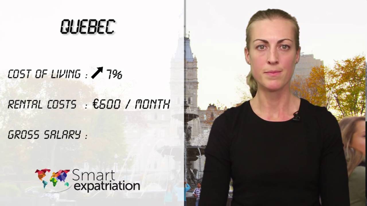 Quebec - Cost of Living, Rental Costs & Gross Salary - YouTube
