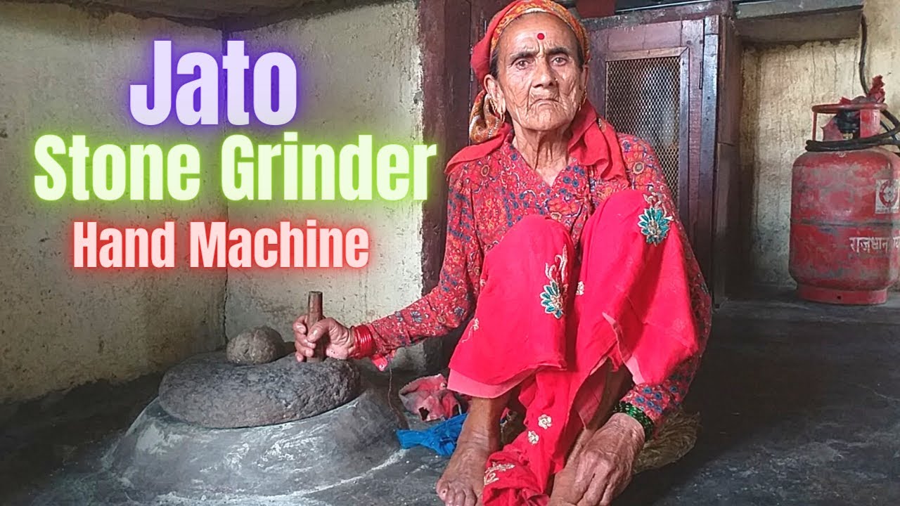 Jato | Stone Grinder | Hand Machine | Nepal - YouTube