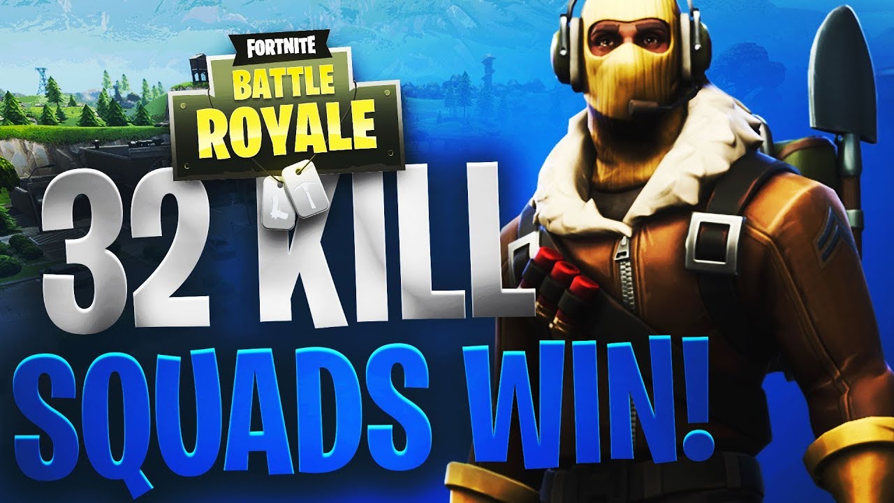 *32 KILL* SQUAD WIN IN FORTNITE BATTLE ROYAL FROM SEASON 2! - YouTube